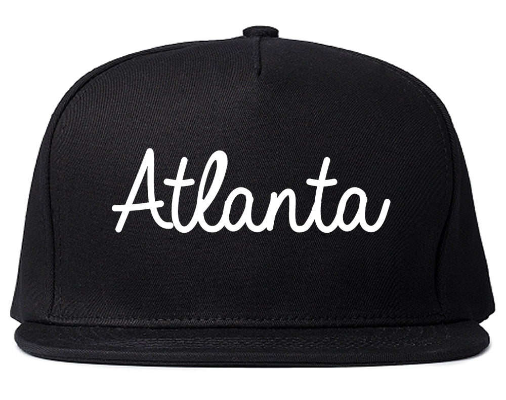 Atlanta Georgia GA Script Mens Snapback Hat – Urban Gear