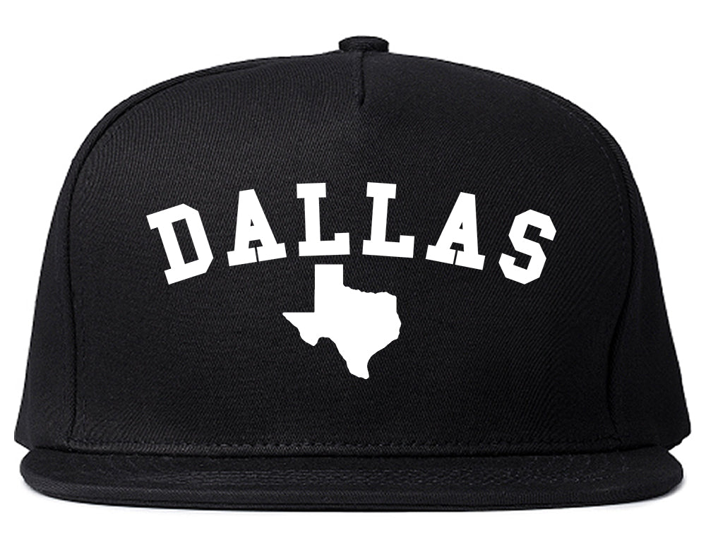 Dallas Texas State Outline Mens Snapback Hat – Urban Gear
