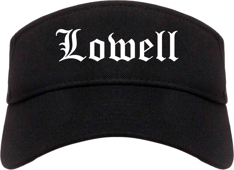 Lowell Massachusetts MA Old English Mens Visor Cap Hat – Urban Gear