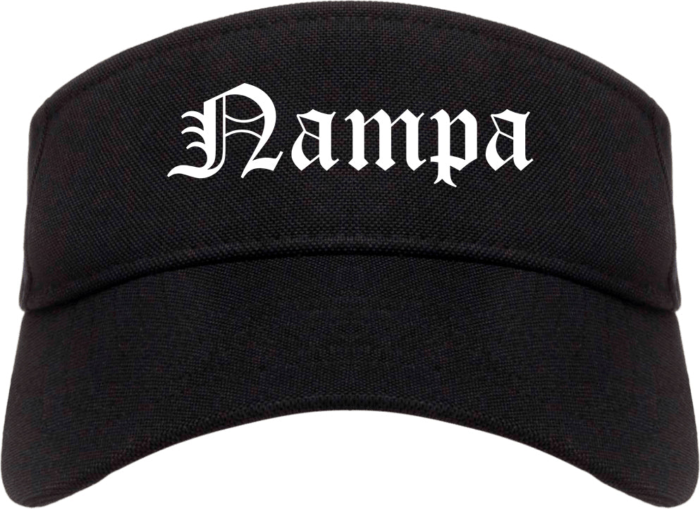 Nampa Idaho ID Old English Mens Visor Cap Hat – Urban Gear