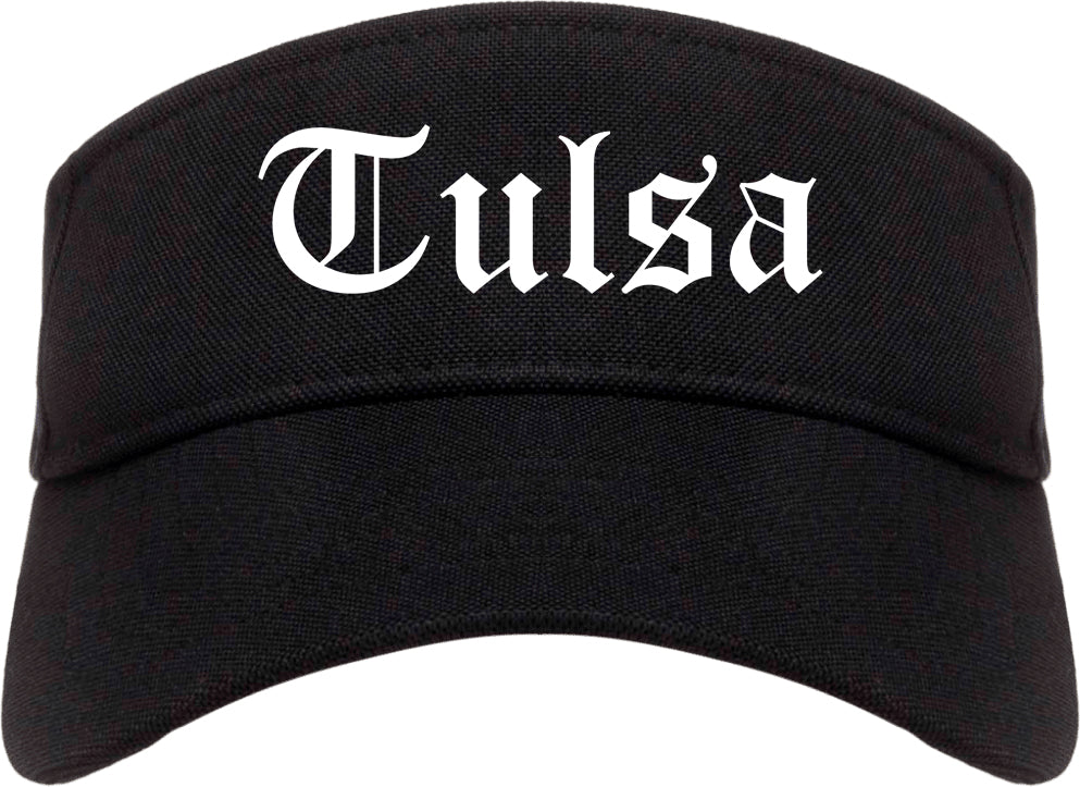 Tulsa Oklahoma OK Old English Mens Visor Cap Hat – Urban Gear
